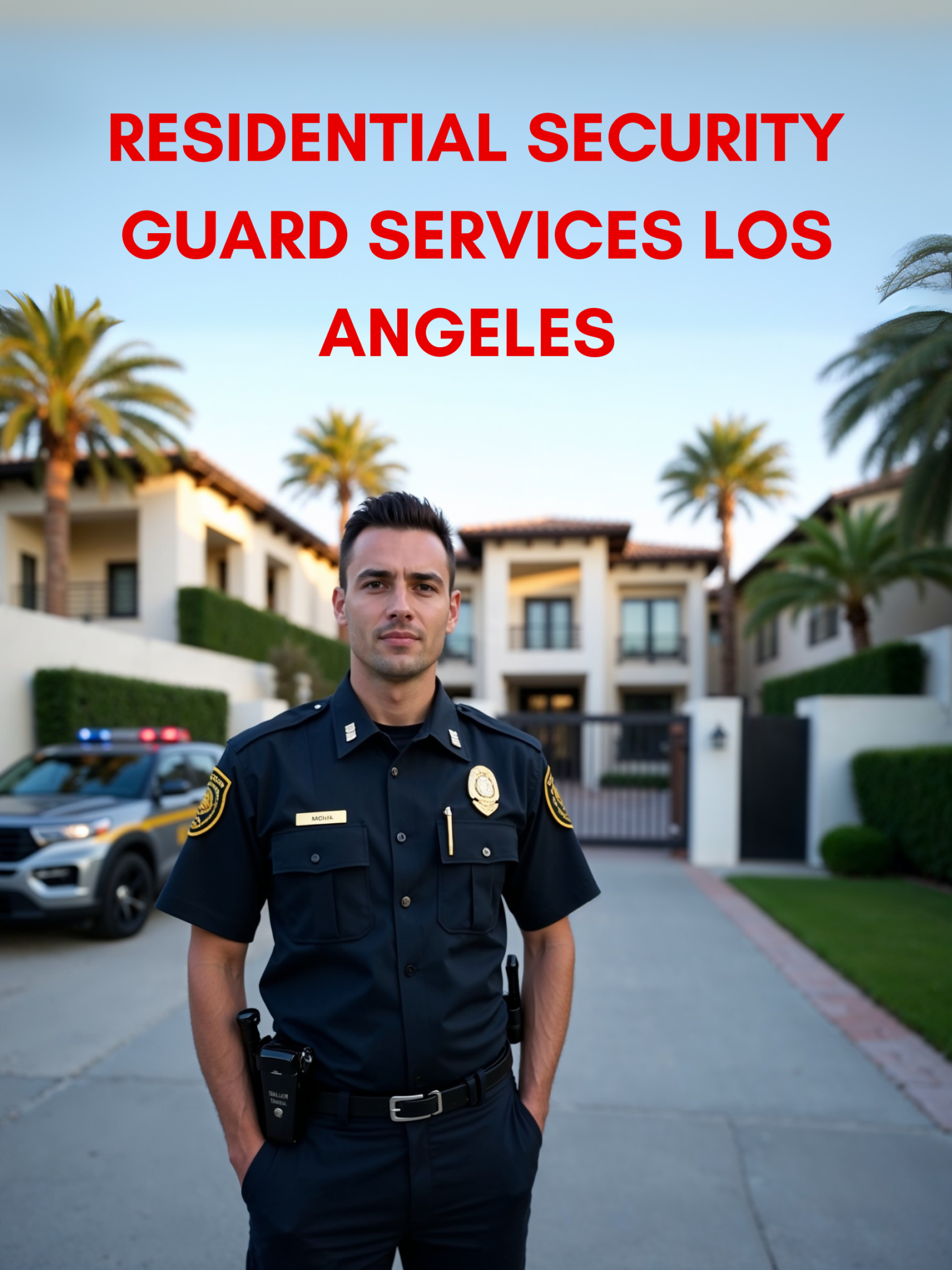 Residential Security Guard Services Los Angeles - Safeguard Security ...